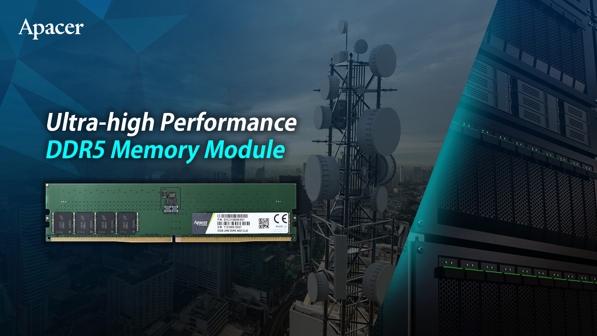 Embedded Memory DDR5 UDIMM - Apacer Technology